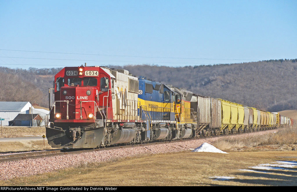 SOO 6034, DM&E's Waseca Sub.